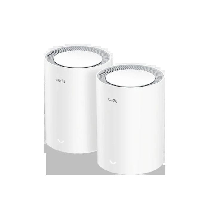 Whole Home Wi-Fi 6 Mesh System 2.5G Solution Cudy M3000 AX 3000 Dual Band(2-Pack)