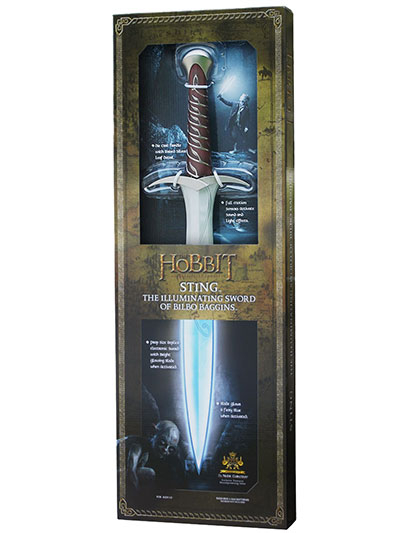 Replika mača - The Lord of The Rings, The Illuminating Battle Sword of Bilbo Gaggins