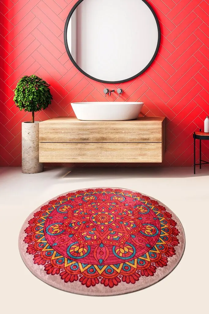 L'essentiel Maison Prostirka za kupatilo 100cm Šarena