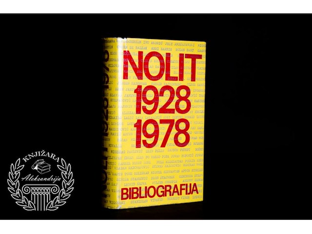 NOLIT BIOGRAFIJA 1928 - 1978