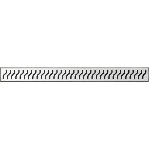 CORNAT Tuš kanalica PURE 600mm siva
