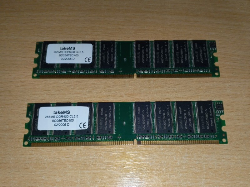 TakeMS-Ultron 512Mb ddr400(2 x 256Mb)