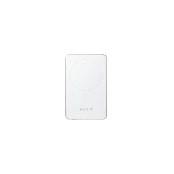 Havit magsafe power bank PB5216 5000mAh bela