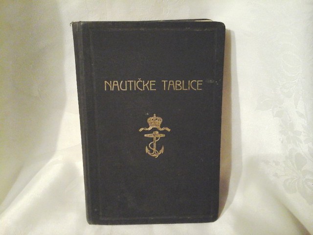 Nautičke tablice Kraljevska mornarica izdanje 1928