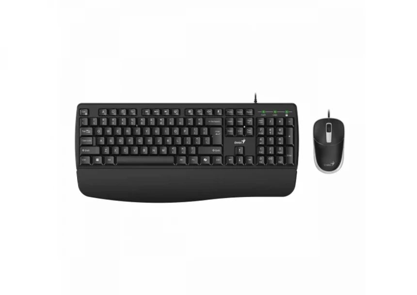 Tastatura + miš Genius KM-123 USB US crna