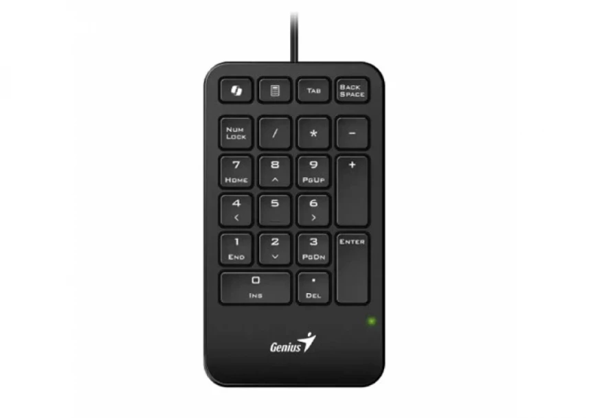 Numerička tastatura Genius Numpad 125 USB-A Crna