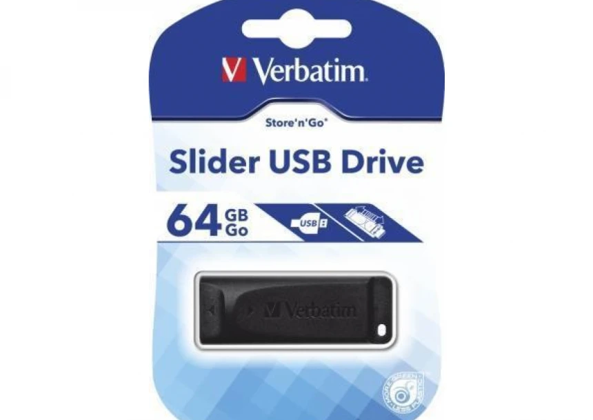 Verbatim Slider USB 64 GB (98698)