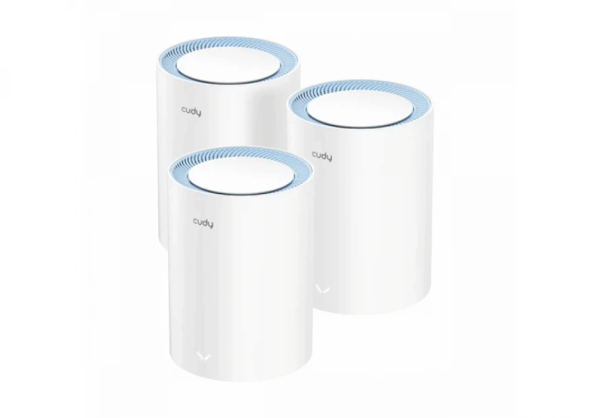 Whole Home Wi-Fi Mesh System Cudy M1200 AC1200 Dual Band (3-Pack)