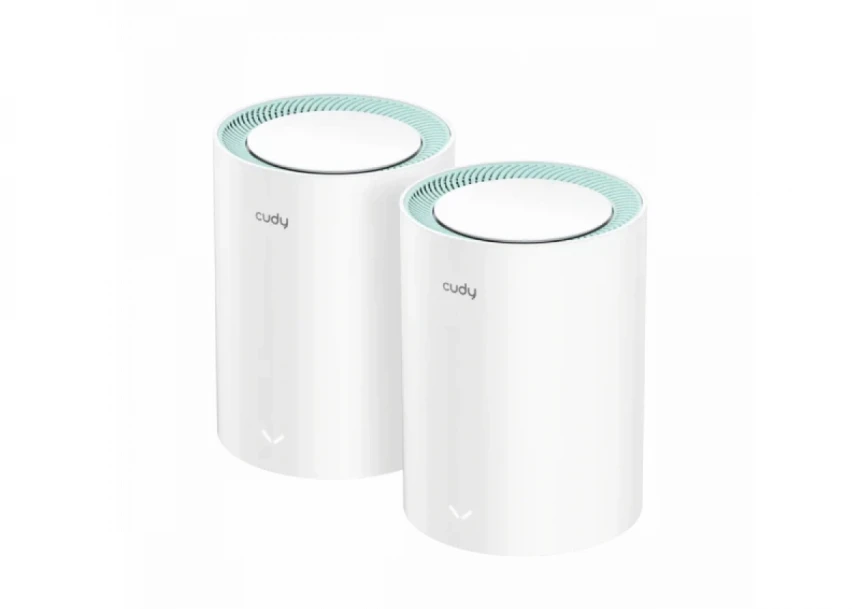 Whole Home Wi-Fi 6 Gigabit Mesh System Cudy M1500 AX1500 Dual Band(2-Pack)
