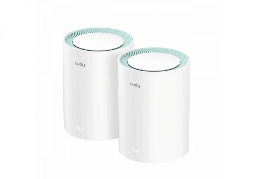 Whole Home Wi-Fi Gigabit Mesh System Cudy M1300 AC1200 Dual Band(2-Pack)