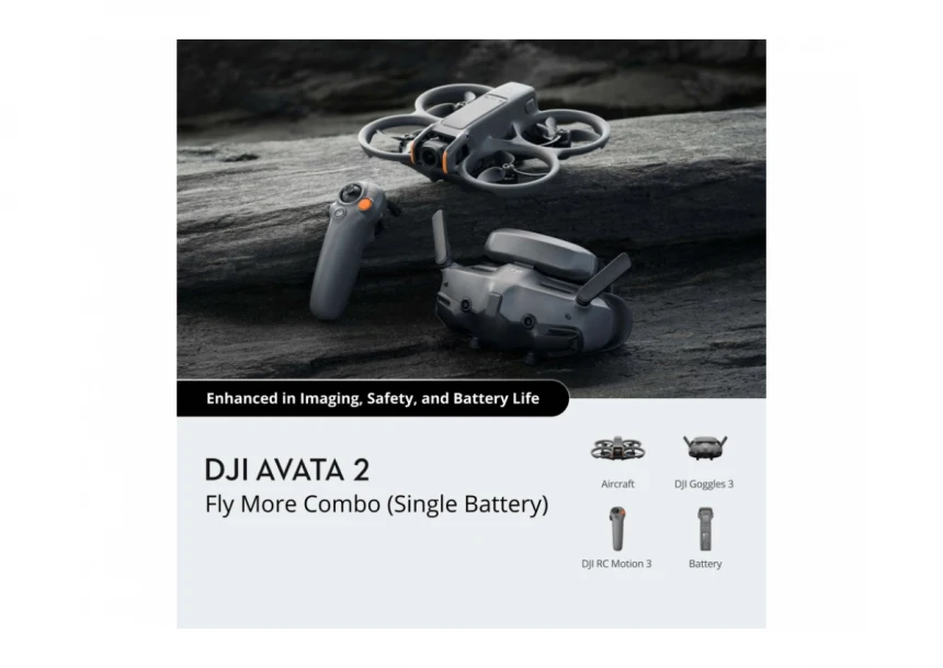 Dron DJI Avata 2 Fly More Combo (Single Battery)