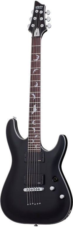 Schecter Damien Platinum-6 Satin Black električna gitara