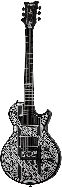 Schecter Solo-II Przym Palladium Gloss Black električna gitara