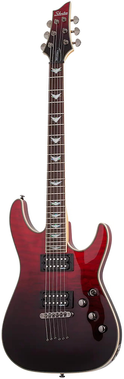 Schecter Omen Extreme-6 Blood Burst električna gitara