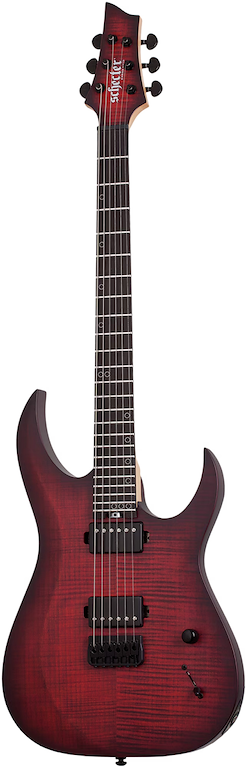 Schecter Sunset-6 Extreme Scarlet Burst električna gitara