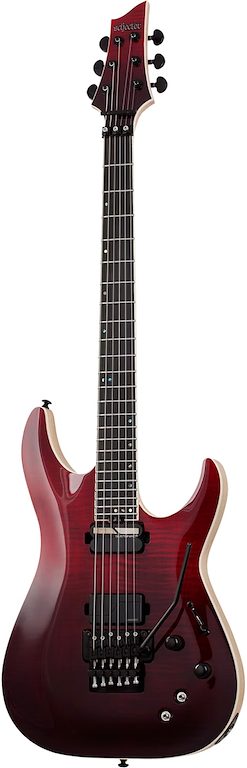 Schecter C-1 FR-S SLS Elite Blood Burst električna gitara