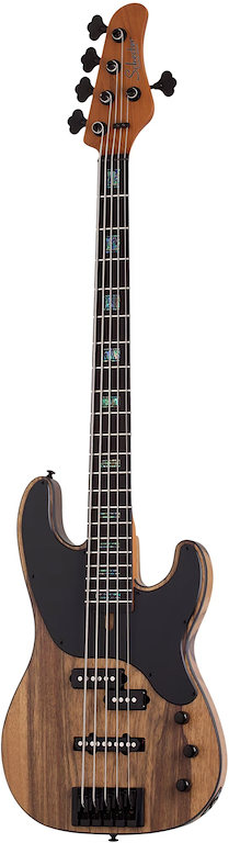 Schecter Model-T 5 Exotic Black Limba 5-žičana bas gitara