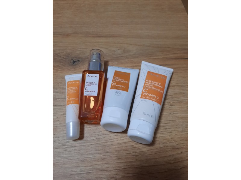 BESPLATAN Avon Anew set proizvoda sa C vitaminom