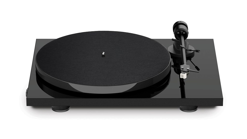 PRO-JECT E1 BT High Gloss Black AT3600L - Gramofon sa Bluetooth transmisijom
