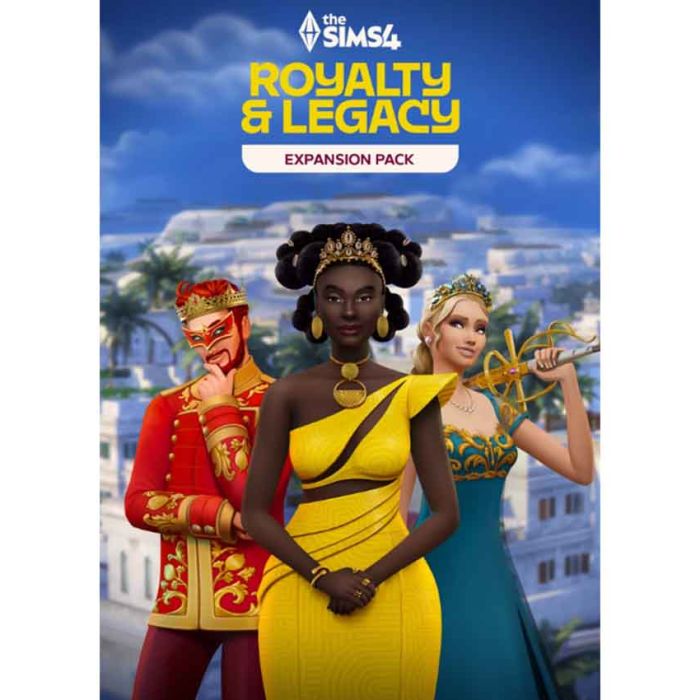 PCG The Sims 4: Royalty & Legacy (EP21) (Code in a box)