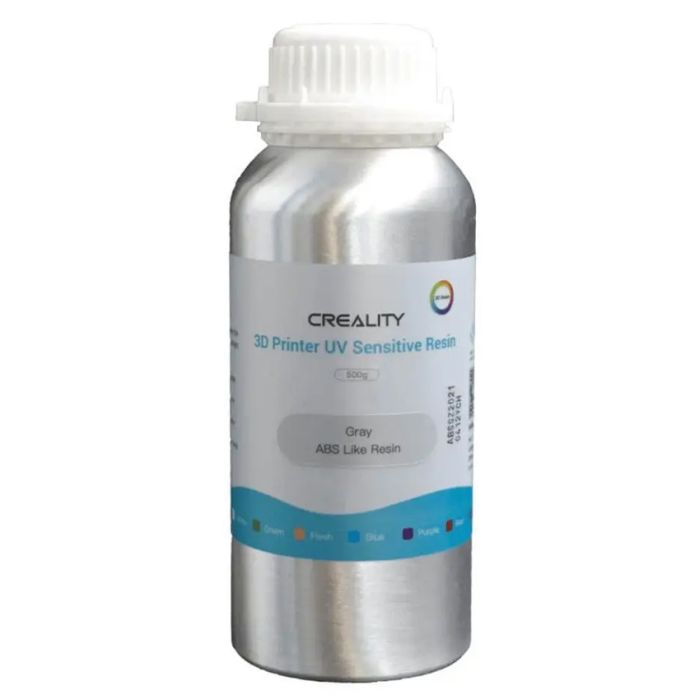 Resin Creality Water Washable Resin Alum. Gray 500 gr