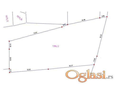 Sremčica, Potes-ulica Karaula, 66,53 ari placa ID#1596