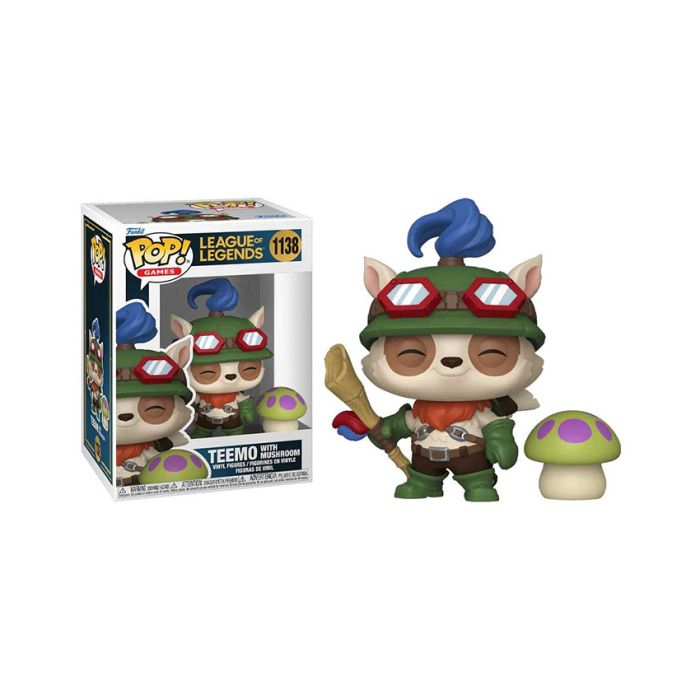 Figura Funko POP! & Buddy: League Of Legends - Teemo with Shroom