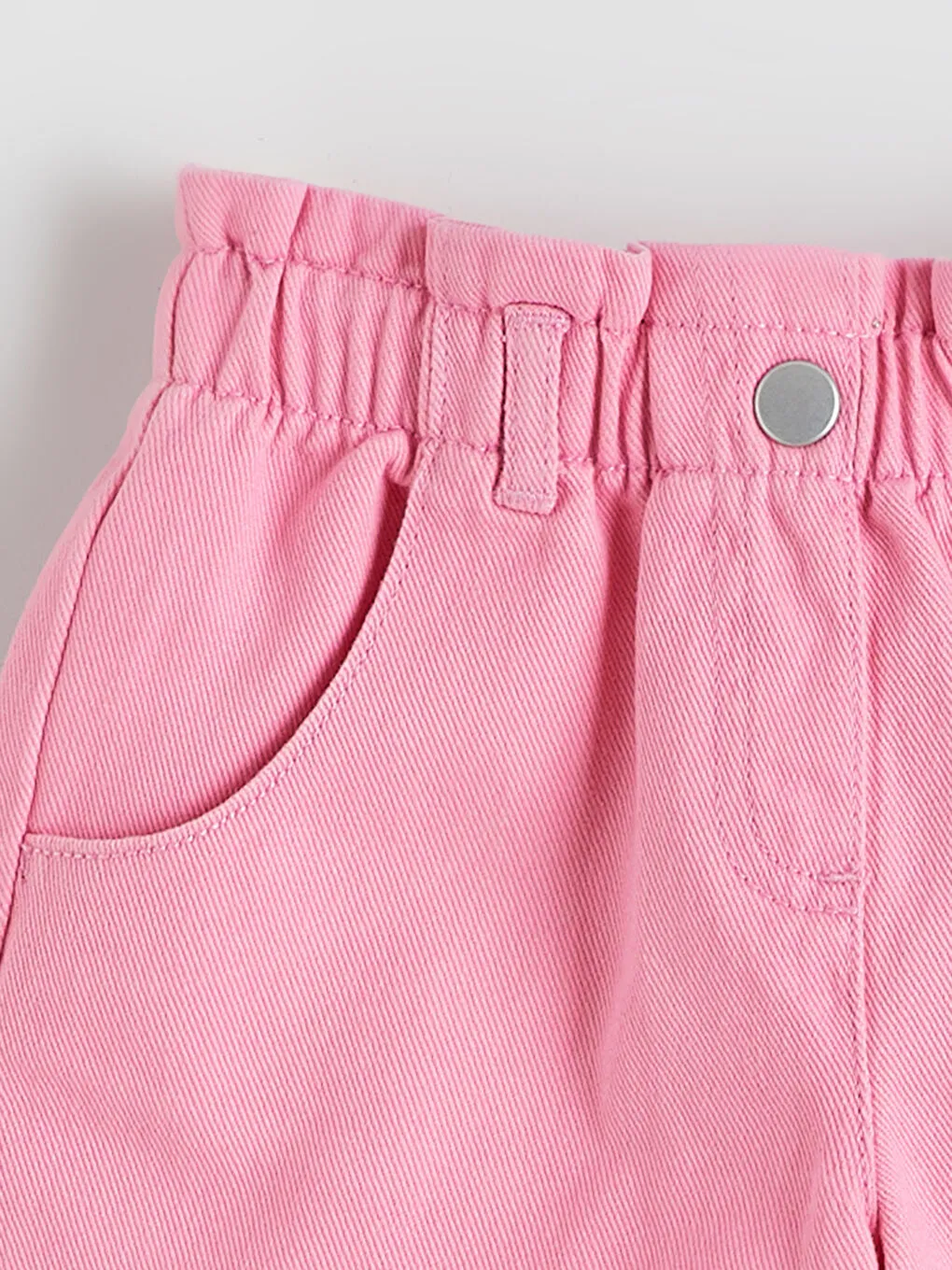 LCW Kids Dečje Šorc Od Gabardina Sa Elastičnim Strukom