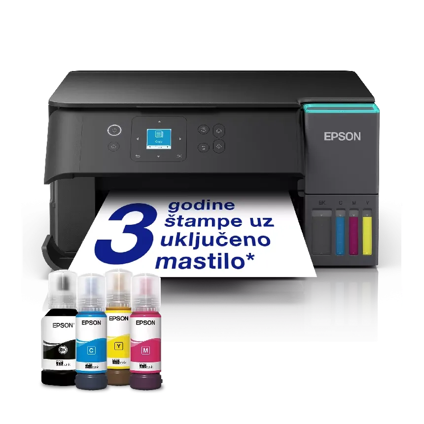 Epson L4360 EcoTank, print-scan-copy, Color, A4, 4800X1200, USB, Wi-Fi, Duplex
