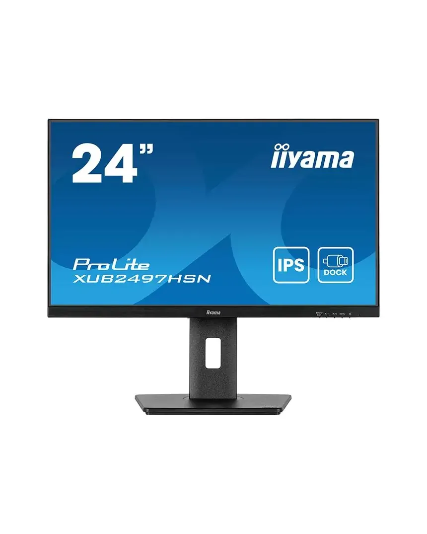 IIYAMA 23.8" XUB2497HSN-B2 1920x1080 100Hz, 1ms, USB C Docking 65W, RJ45