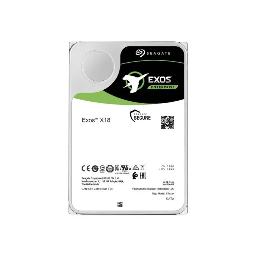 HDD Seagate 16TB Seagate Exos X18 ST16000NM004J 7200RPM 256MB Ent.