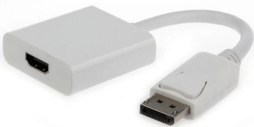 A-DPM-HDMIF-002-W Gembird DisplayPort v1 to HDMI adapter cable, white FO 1656