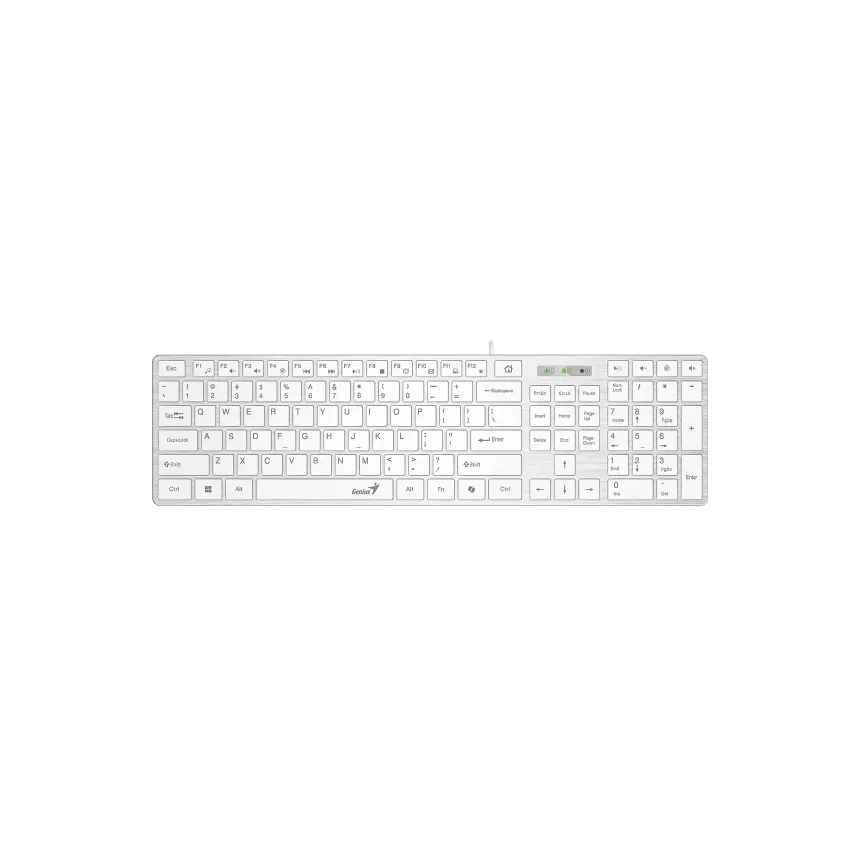 Tastatura Genius SlimStar 126 USB US bela