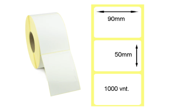 Nalepnice u rolni 90x50mm 1/1000