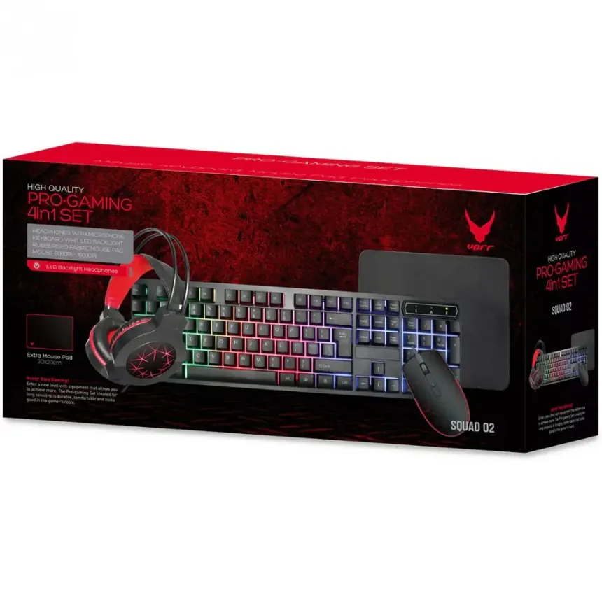 Set gaming Omega VG4IN1SET02 4 u 1 Varr