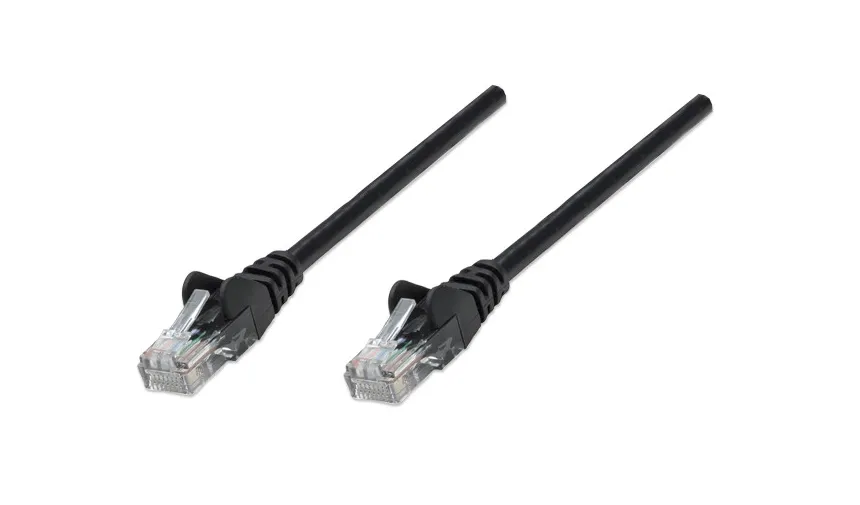 LAN UTP kabl intellinet 320757 Cat5e CCA/Black/2m