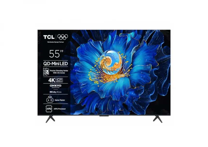 Televizor TCL 55C6KS/MiniLED/55"/4K/60Hz/Google TV/crna