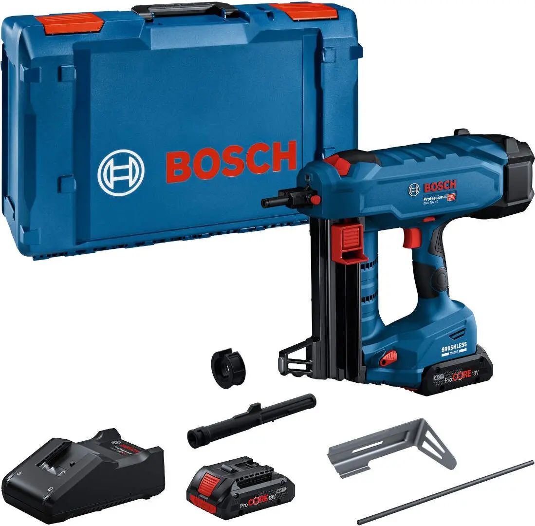 Bosch Akumulatorski pištolj za eksere GNB 18V-40, 2x4,0Ah ProCore + punjač + XL-BOXX sa uloškom 06019L7005