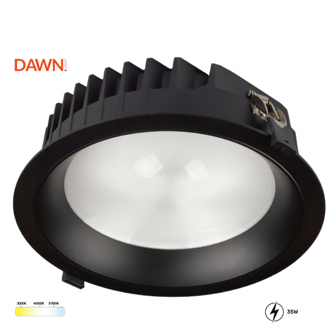 LED SVETILJKA DF08 Y8E35 CCT 35W CRNA
