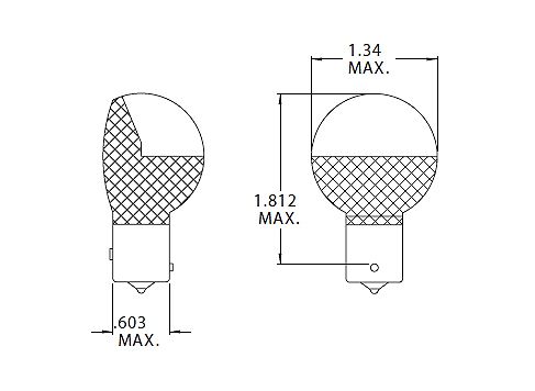 CML - CM1524 - Navigation light Lamp 28V,21W