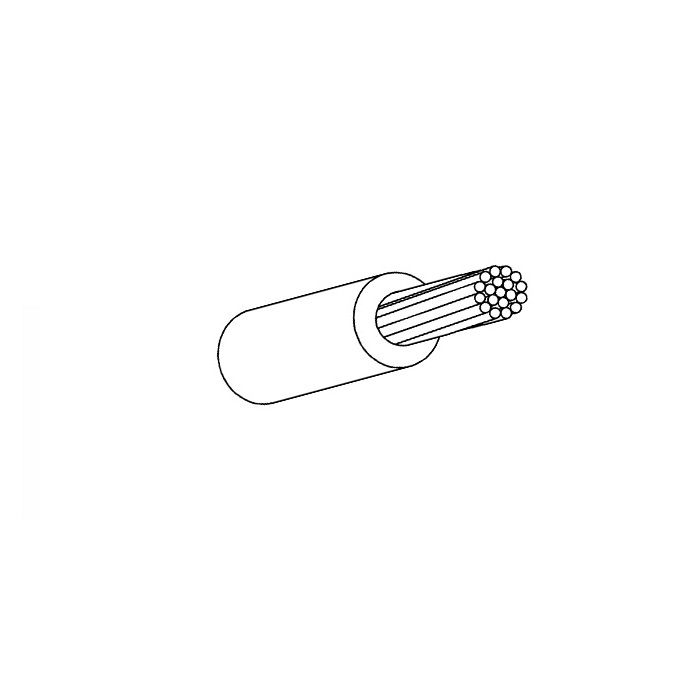 M22759/16-20-9 - 1 Core Wire - White - 20 AWG - 100Ft.