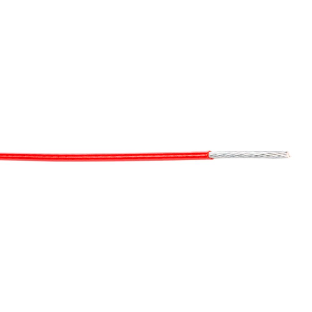 M22759/18-24-2 - 1 Core Wire - Red - 24 AWG - 100Ft.