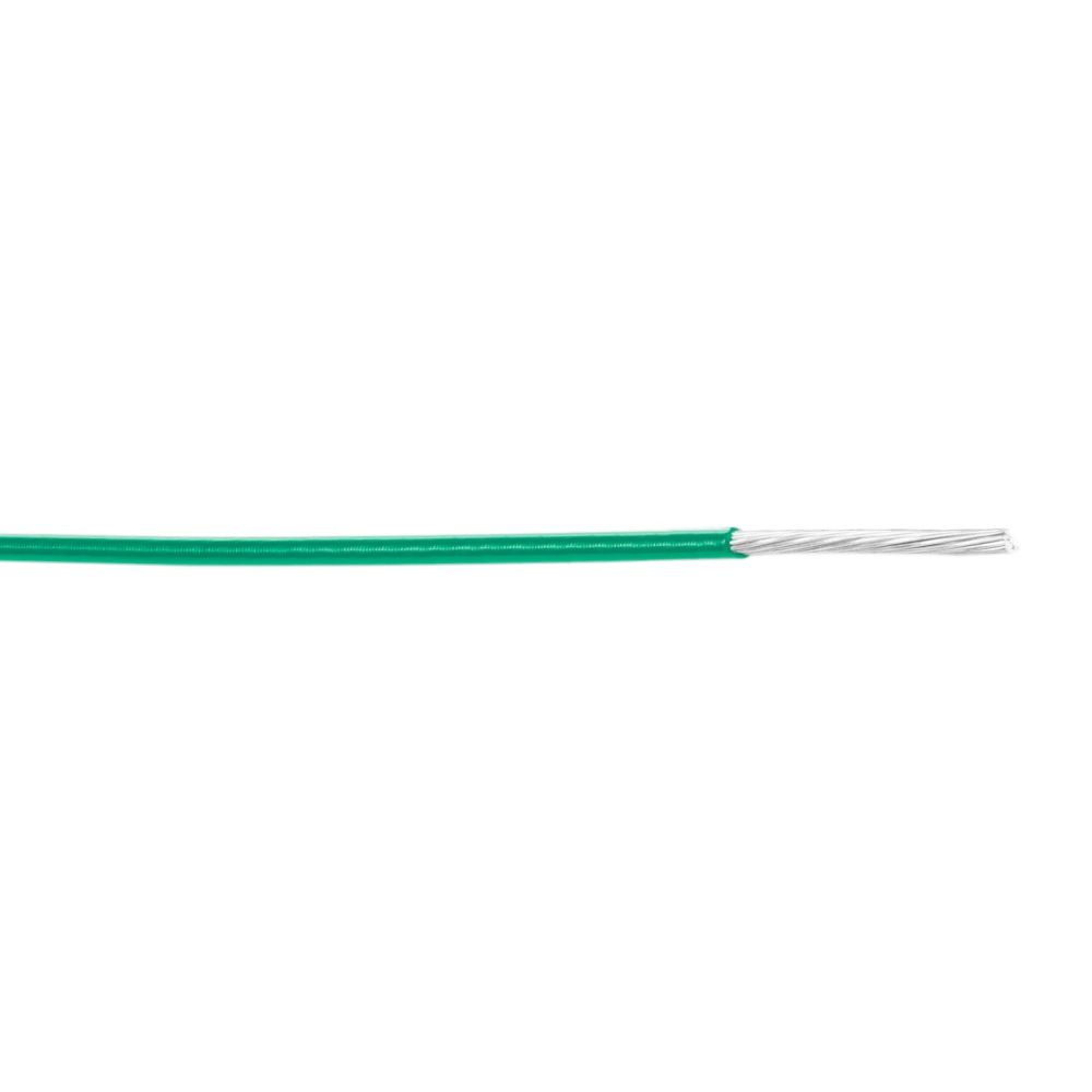M22759/18-24-5 - 1 Core Wire - Green - 24 AWG - 100Ft.