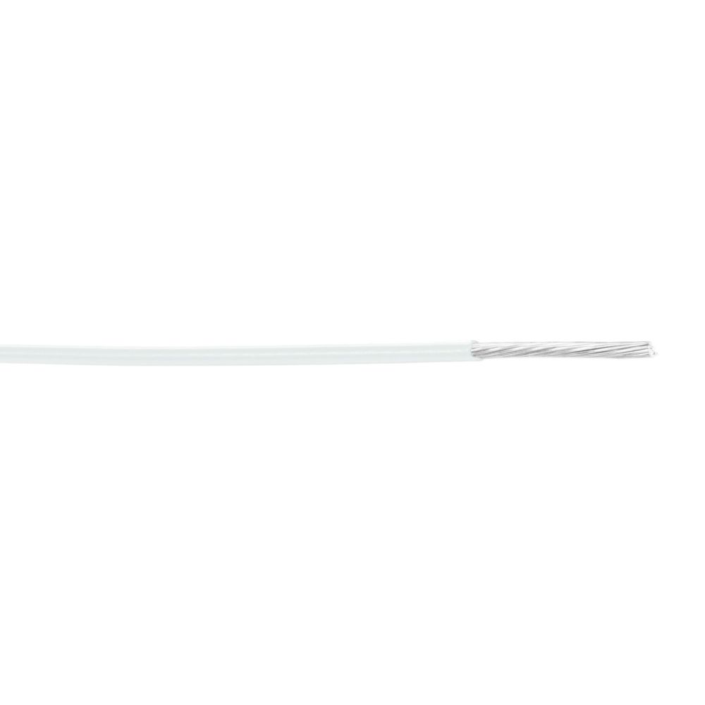 M22759/18-24-9 - 1 Core Wire - White - 24 AWG - 100Ft.