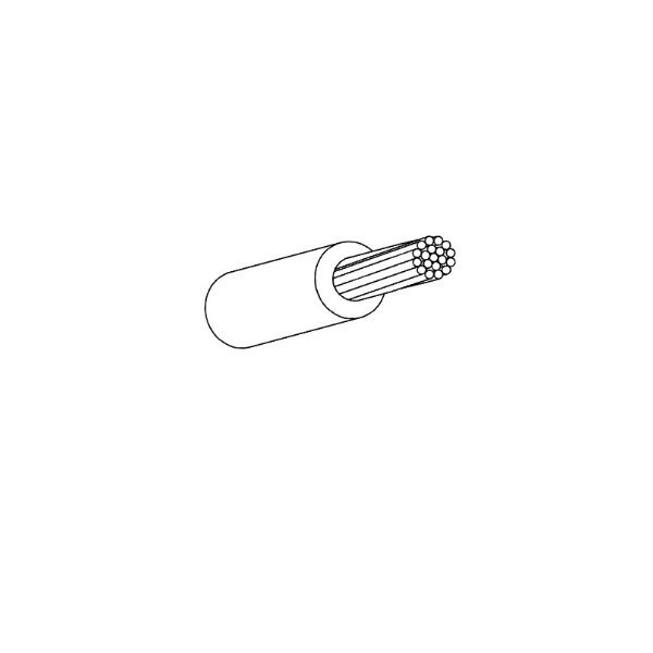 M22759/32-22-8 - 1 Core Wire - Grey - 22 AWG - 100Ft.