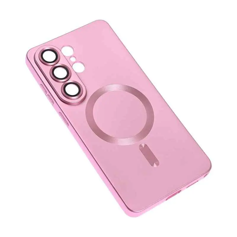 Maska Magsafe Chrome za Samsung S948B Galaxy S26 Ultra roze