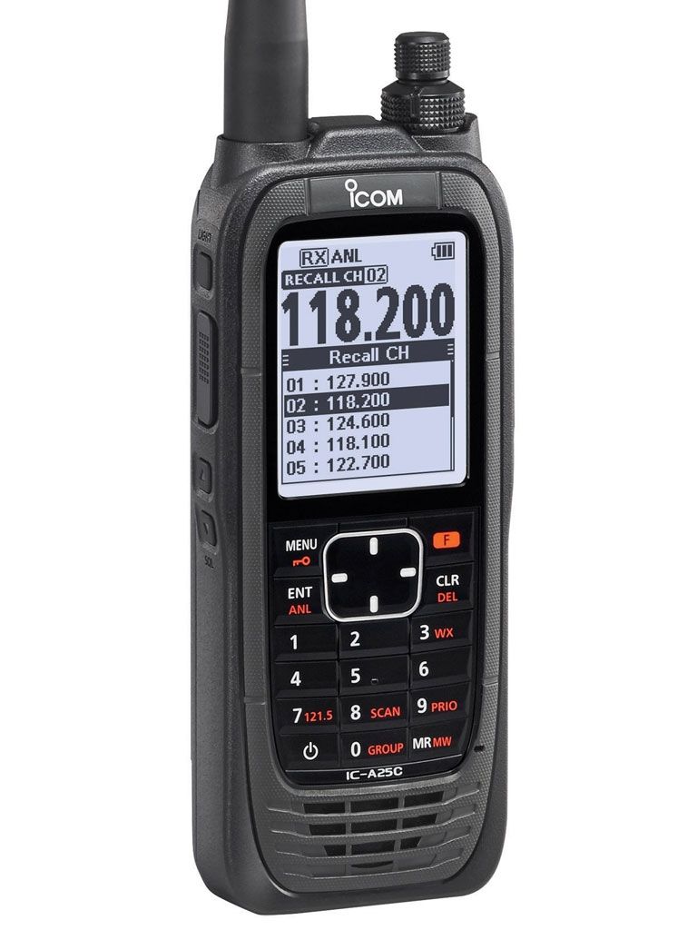ICOM - IC-A25CE - VHF Air Band Transceiver - Sport Pack