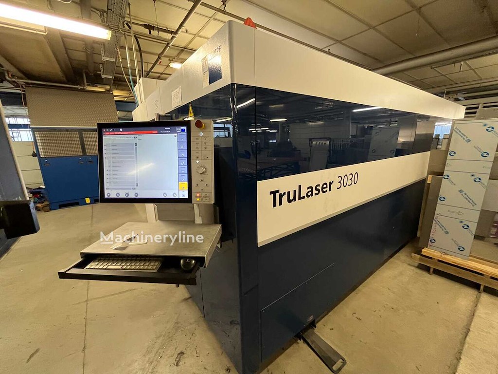 Prodaje se Trumpf TruLaser 3030 mašinu za lasersko sečenje na aukciji