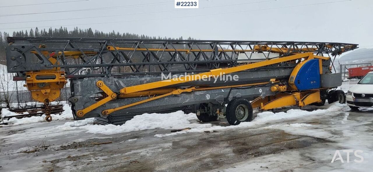 Potain IGO 36 tårnkran m/ 10 vekter brzomontažna toranjska dizalica