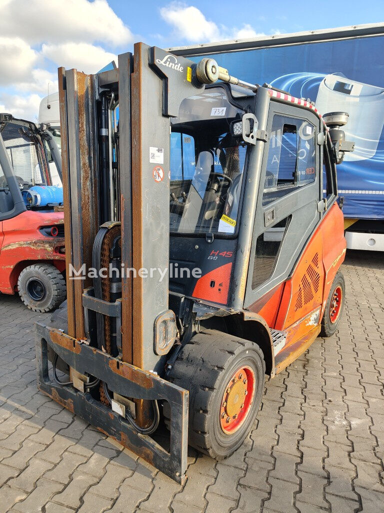 Linde H45D dizel viljuškar